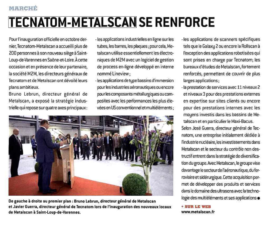 METALSCAN SE RENFORCE